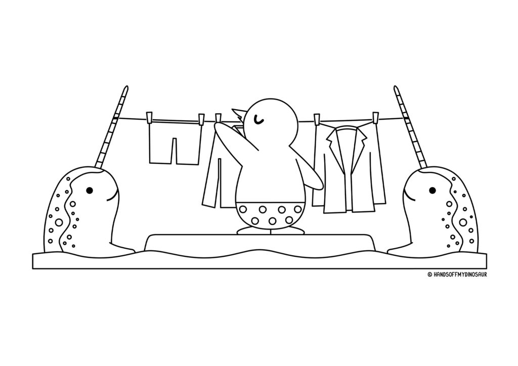 21 Best Laundry And Clothing Coloring Pages For Kids Sketch Coloring Page